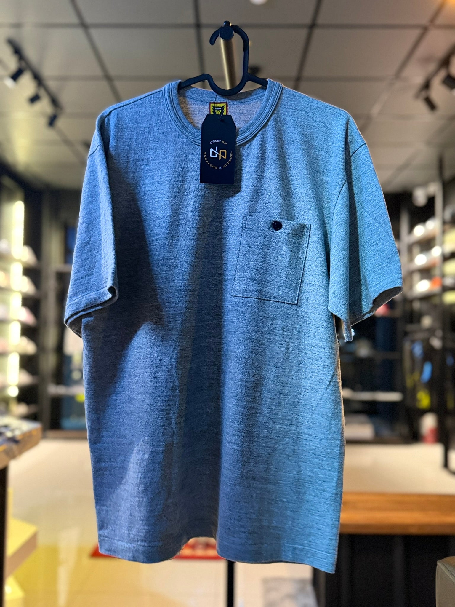 Human Made Pocket Tee Gray – Drop PH